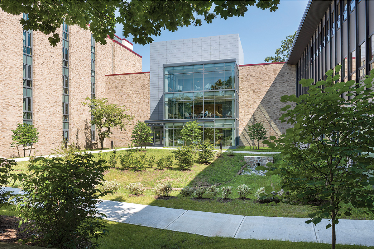 Craig-Lee Hall building at RIC undergoes renovation