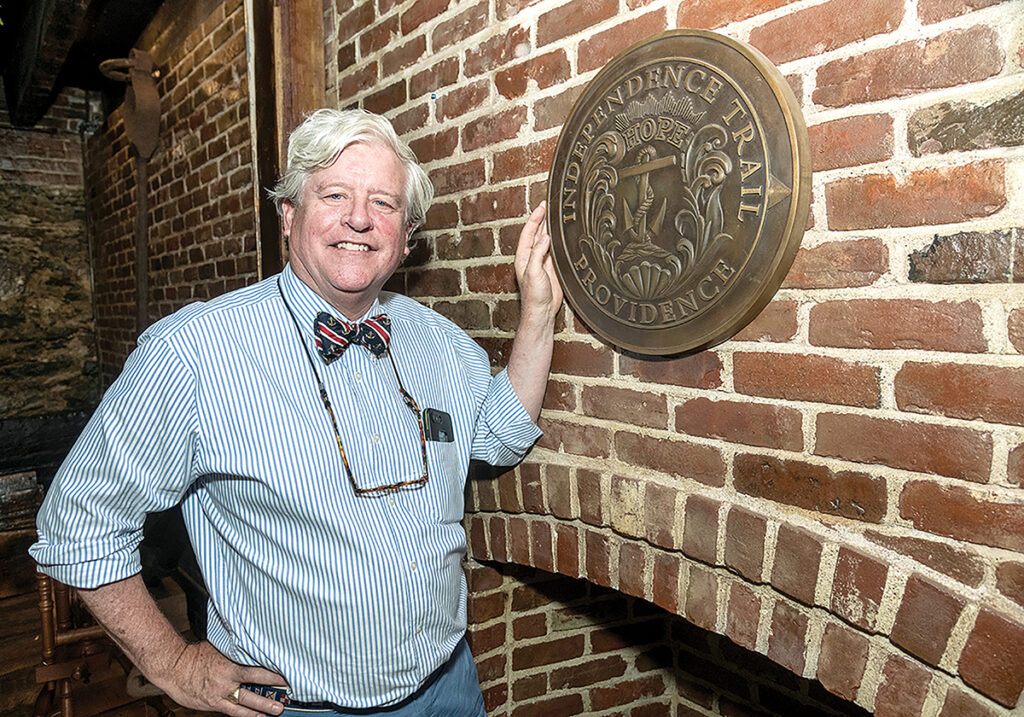 Bob Burke, founder and owner, Pot au Feu Restaurant/Independence Trai