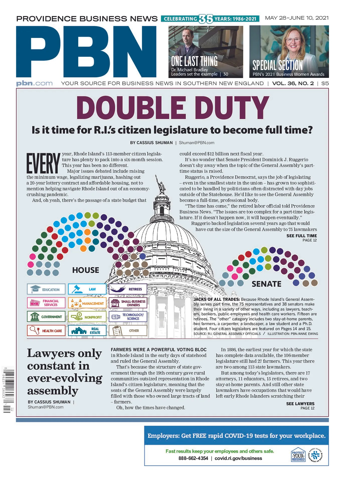 PBN earns 2 national journalism awards from AABP