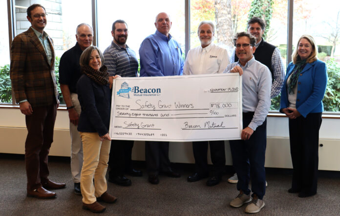 Beacon Mutual Awards $78,000 in Safety Grants to Local RI Businesses