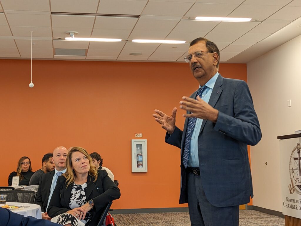 Banking CEO urges finding a purpose at leadership event