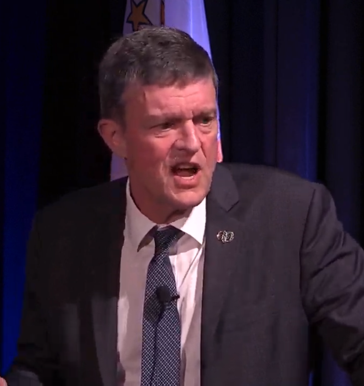 Parlange says URI has had 'great momentum'