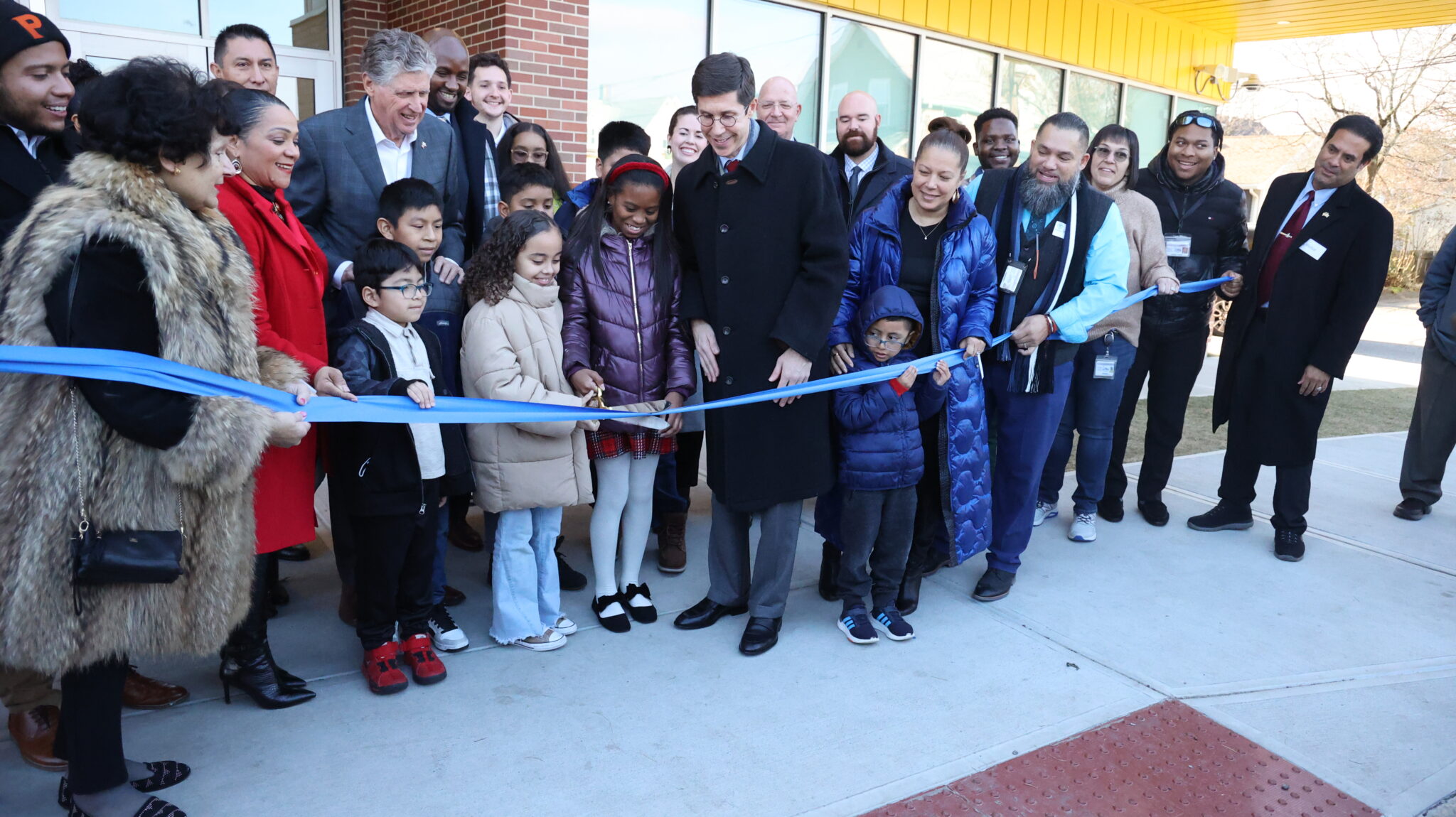 Officials cut ribbon on new Spaziano Elementary School in Providence