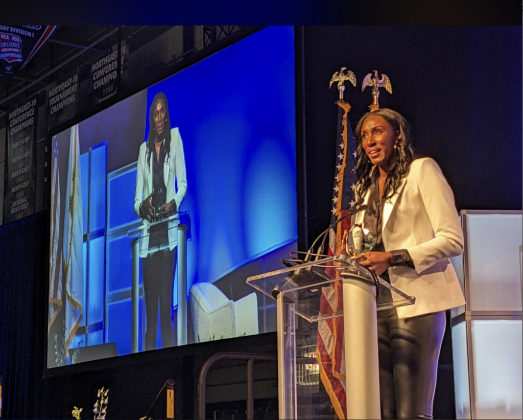 Bryant summit's Leslie: 'Be the person who shows up' for others