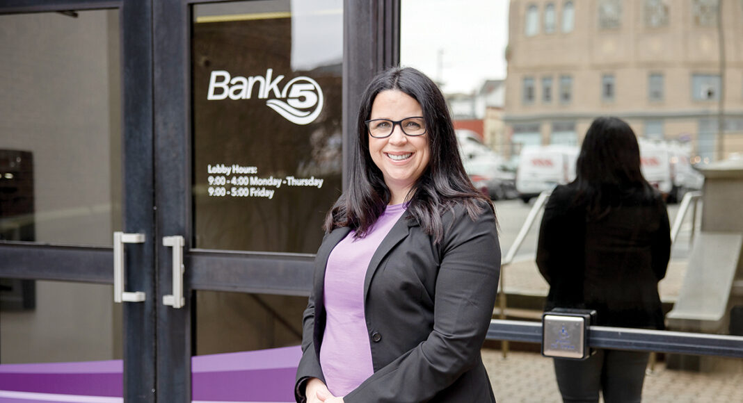 BankFive’s St. Pierre banks on collaboration to meet the bottom line