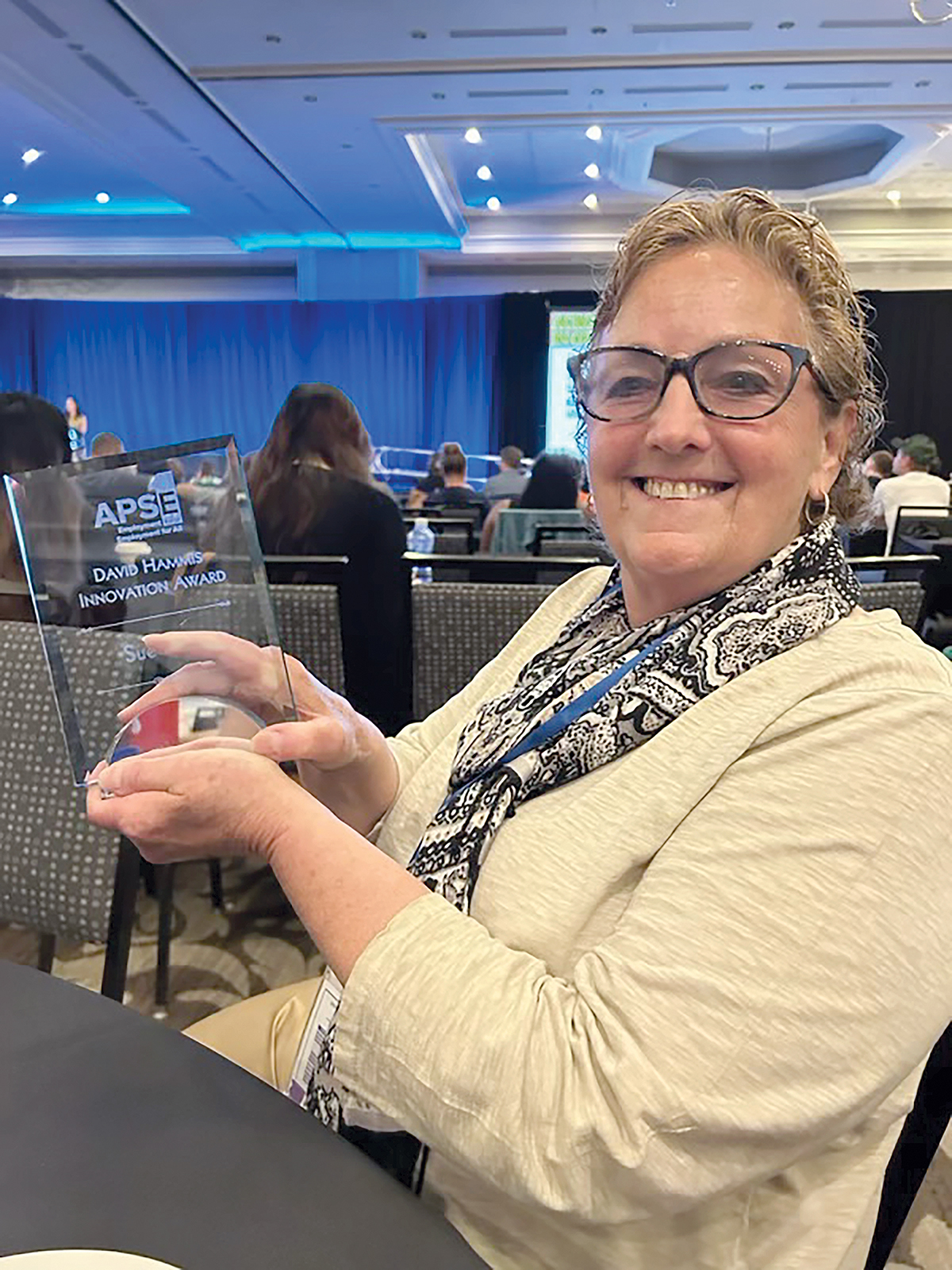 Babin receives 2024 Dave Hammis Employment Innovation Award