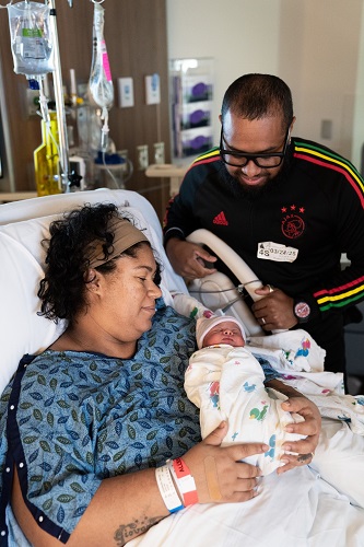 First baby born at Brown University Labor and Delivery Center at Women ...