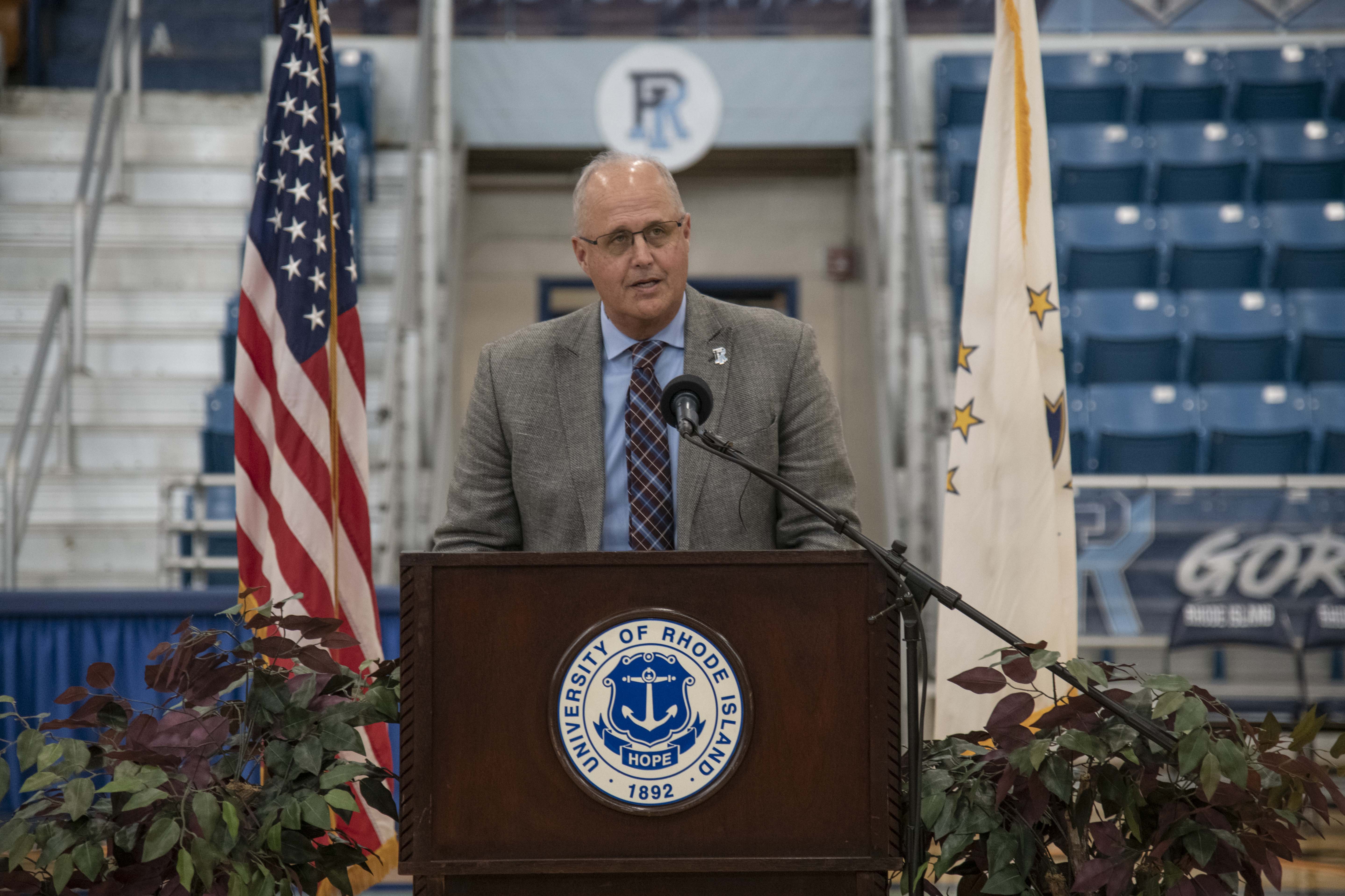 Bjorn steps down as URI athletics director