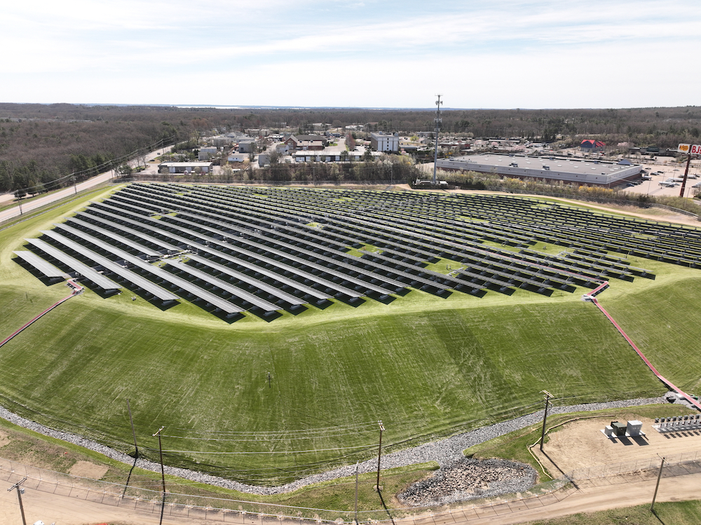 Large solar farm completed on capped Coventry landfill