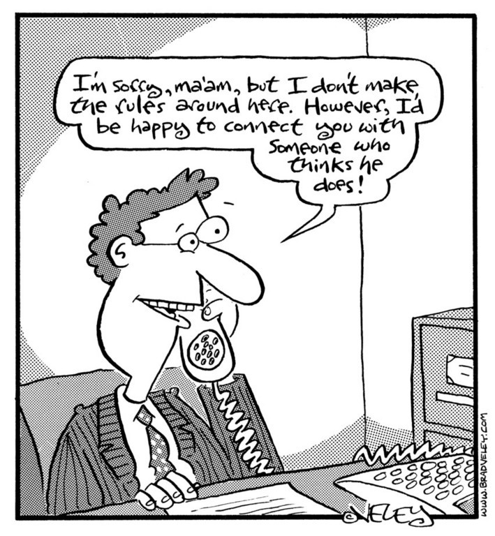 Editorial Cartoon: Crazy to Work Here