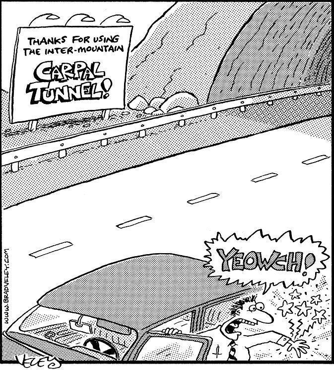 Editorial Cartoon: The Carpal Tunnel