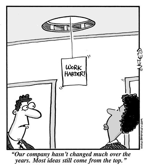 Editorial Cartoon: Crazy To Work Here