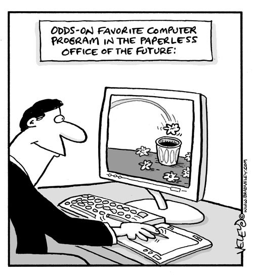 Editorial Cartoon: Wastebasket of time