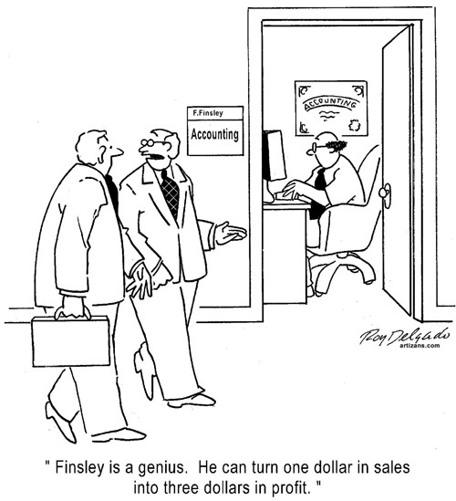 Editorial Cartoon: Accounting genius