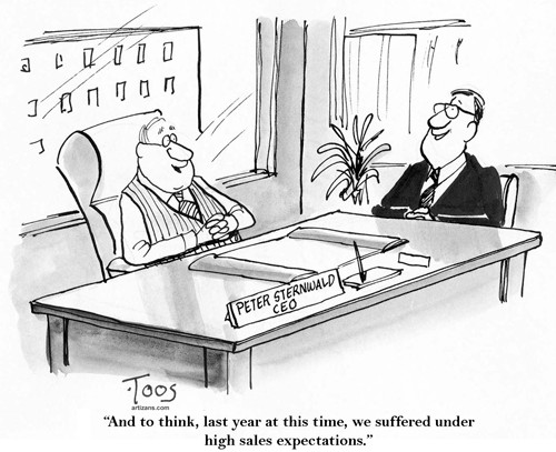 Editorial Cartoon: Great Expectations