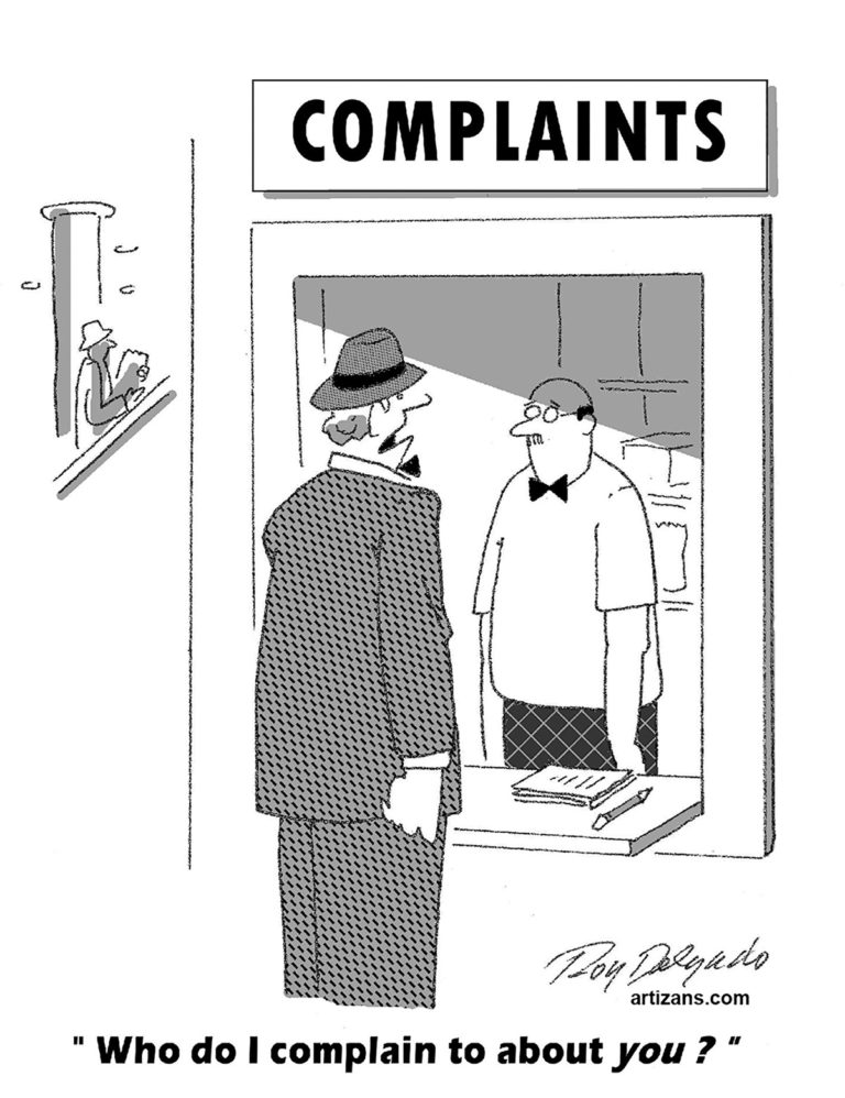 Cartoon: Complaints