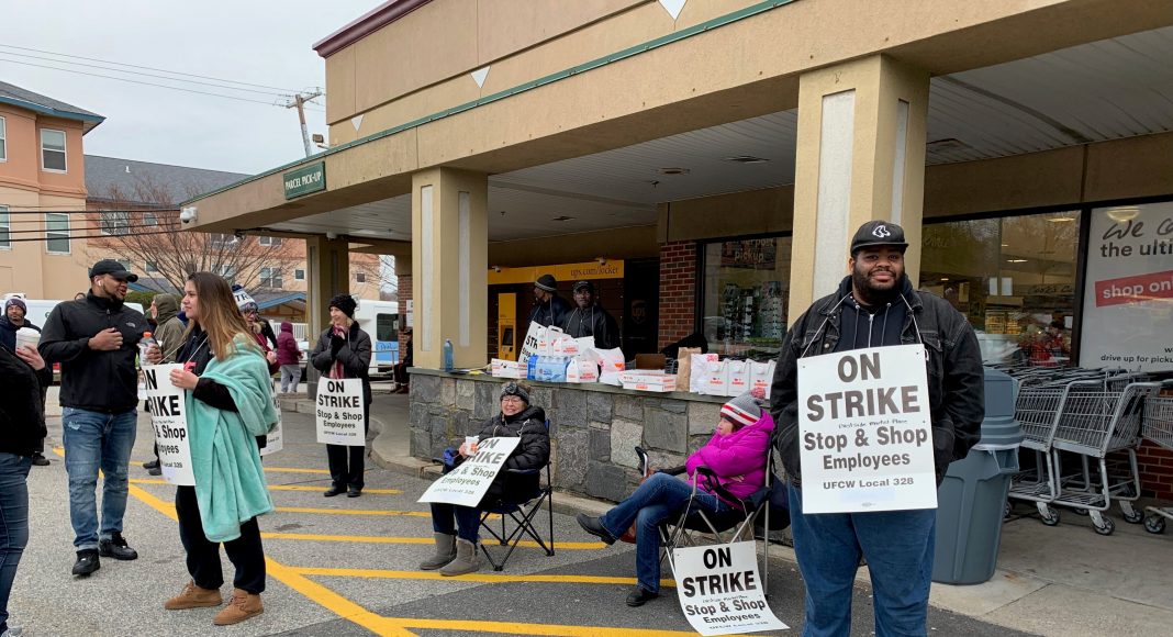 Stop & Shop strike enters first full day, closes some stores