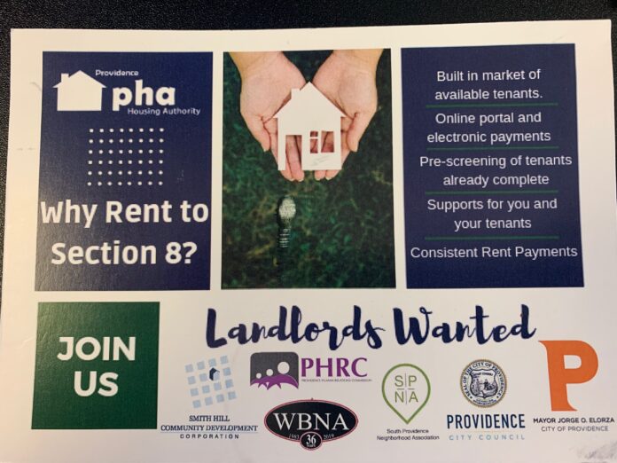 Landlord meetings in October to cover Section 8 program