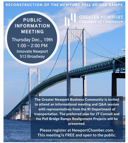 Newport hosts information session on Newport Pell Bridge ramp design